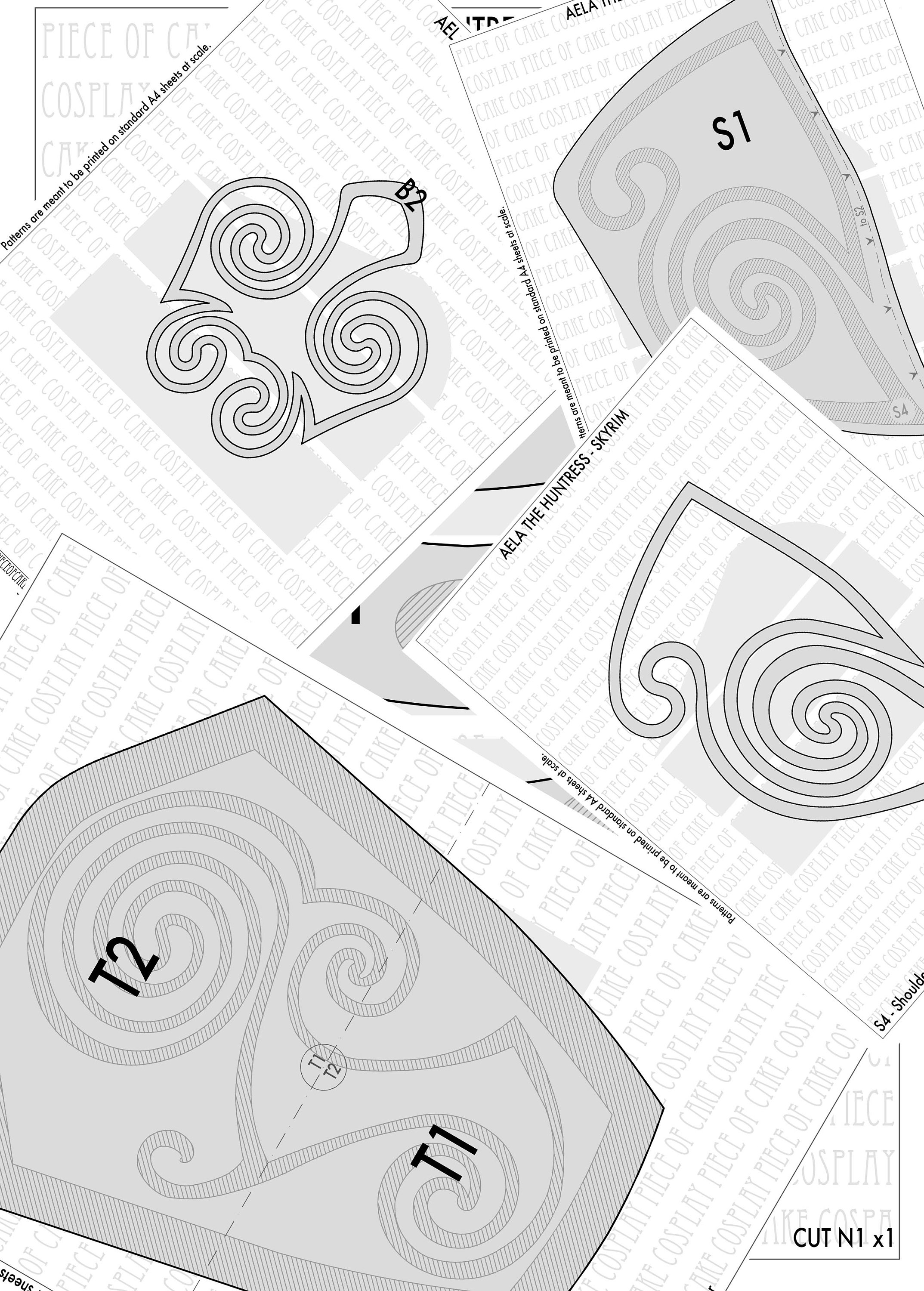 Aela From Skyrim PATTERN TUTORIAL Cosplay Costume - Etsy