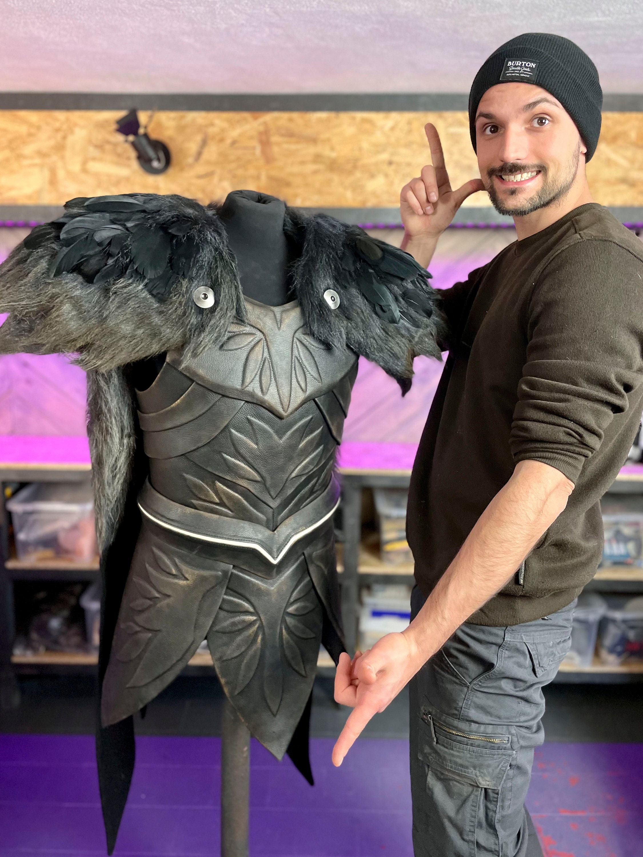 Vax Full Costume From Vox Machina - PATTERN Cosplay Foam Armor and Cape ...