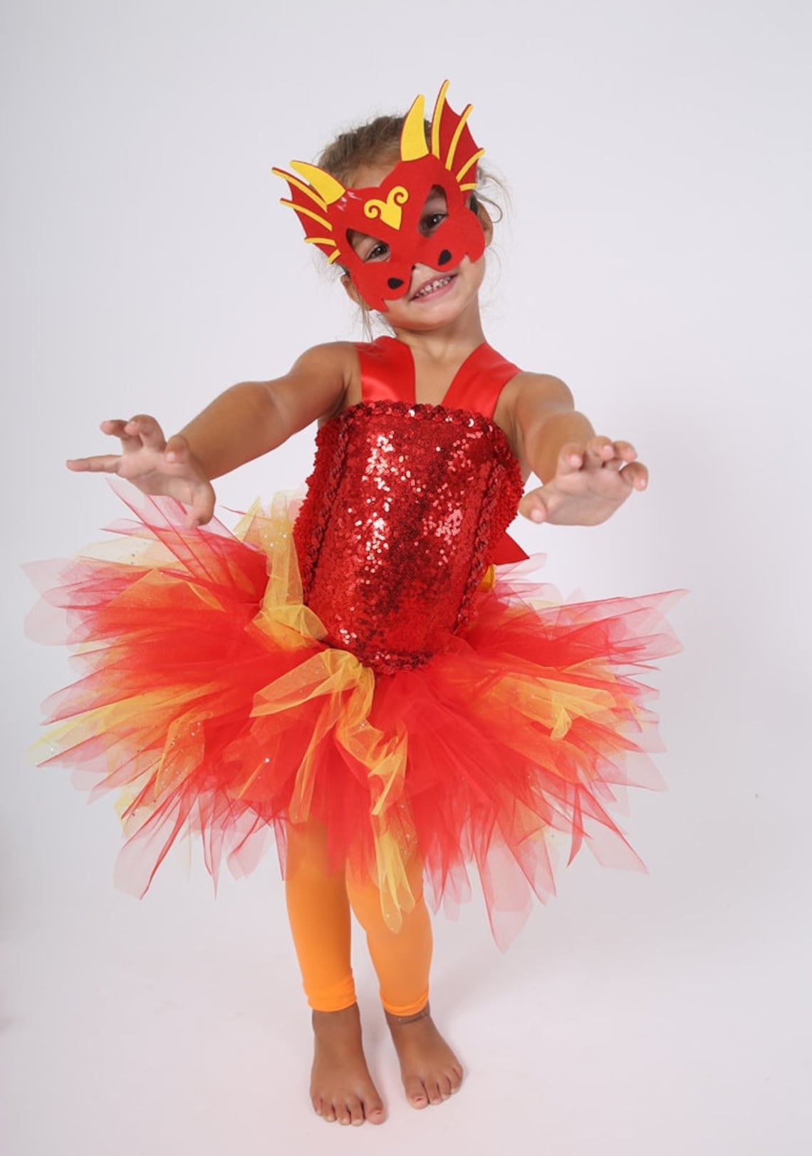 Tutu dragon dress dragon costume girl Halloween throne | Etsy