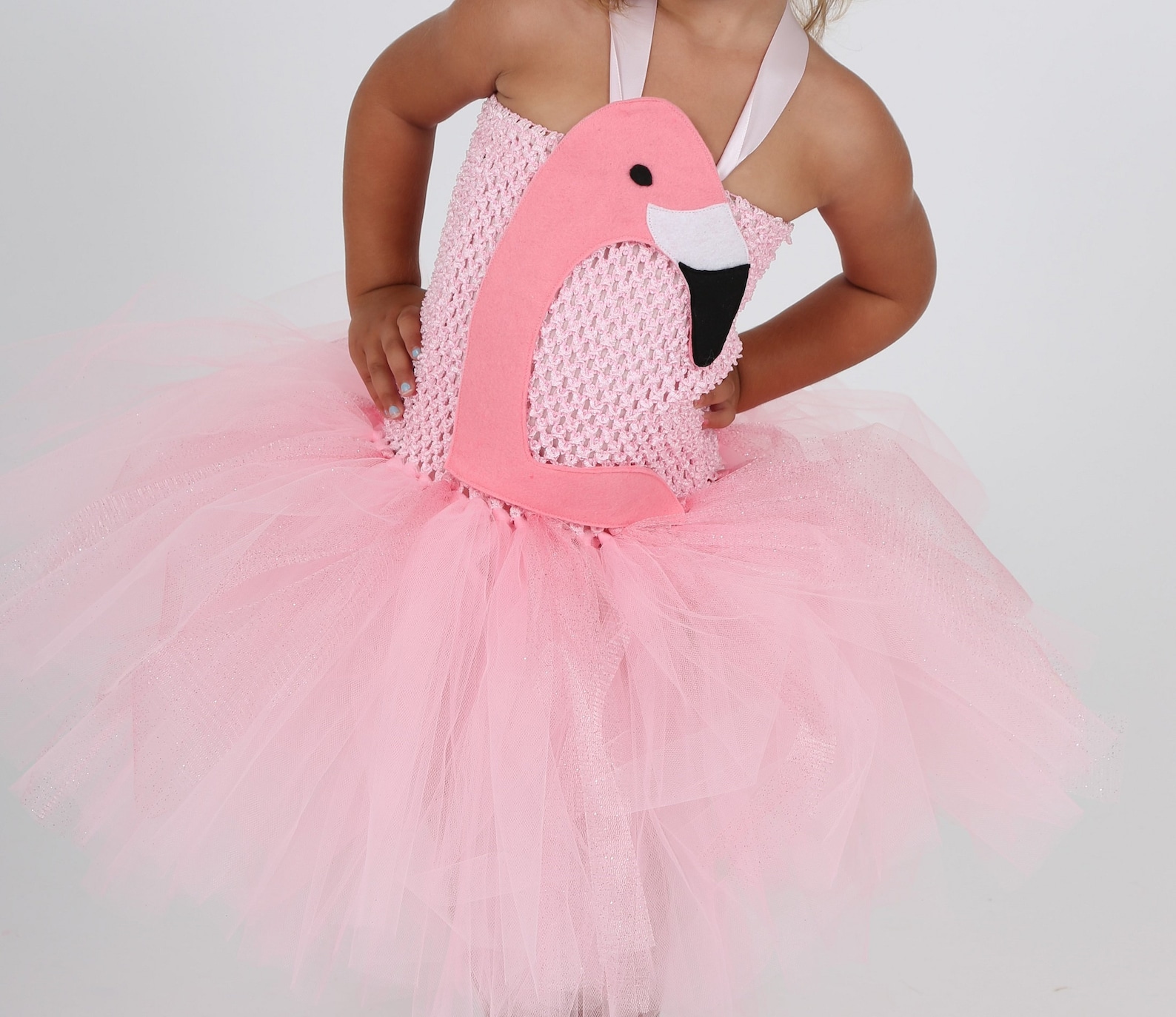 Tutu Dress Pink Flamingo Costume for Children. Birthday Gift - Etsy