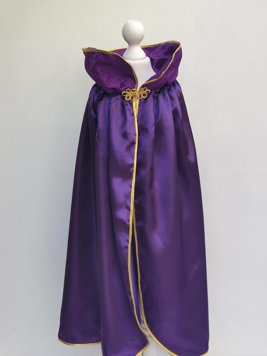 Purple Satin Cape, Children's Cape, Princess Capes, Queen Capes ...