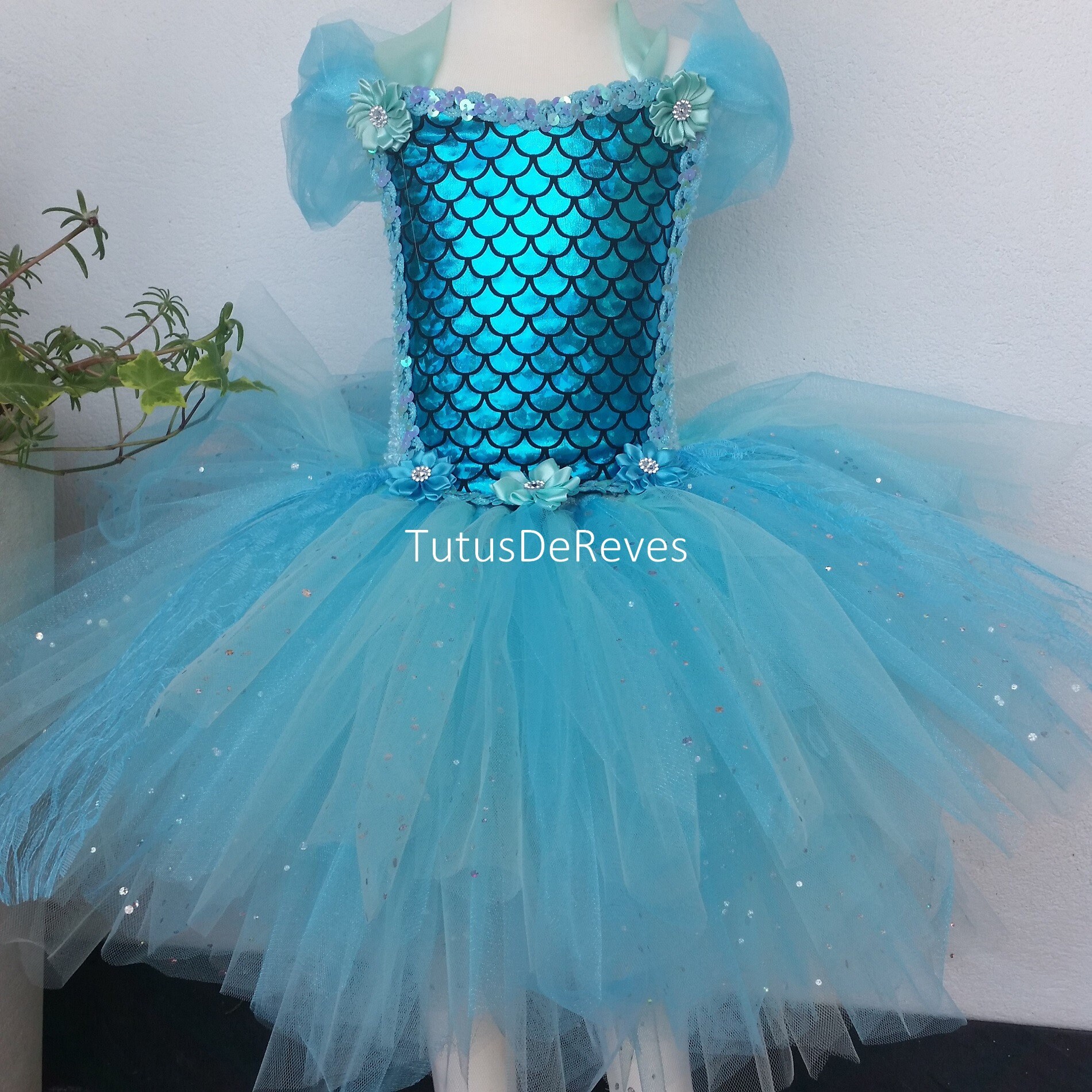 Little mermaid costume baby and girl tutu dress mermaid | Etsy