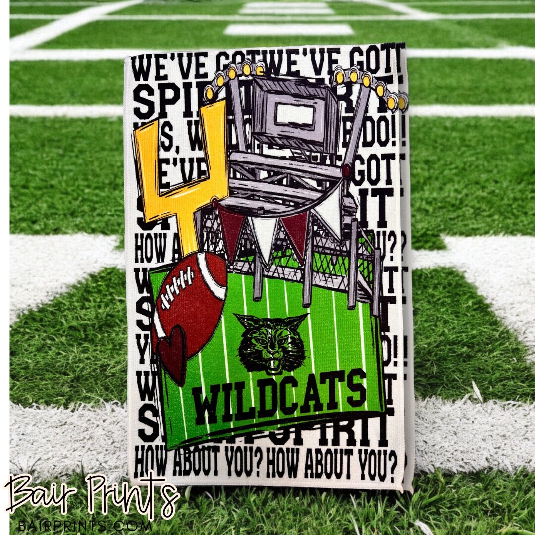 Custom Rally Towel. Spirit Towel. Cute Rally Towel. Game Day Gear ...