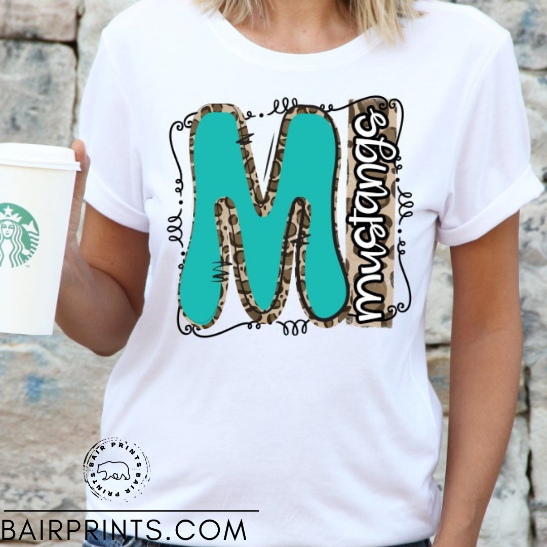 Leopard Team Mascot Shirt. Cute Custom Leopard Print Team - Etsy