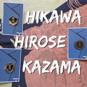 Yakuza: Like a Dragon Clan Pins | Tojo, Omi, Seiryu and Other Yakuza ...