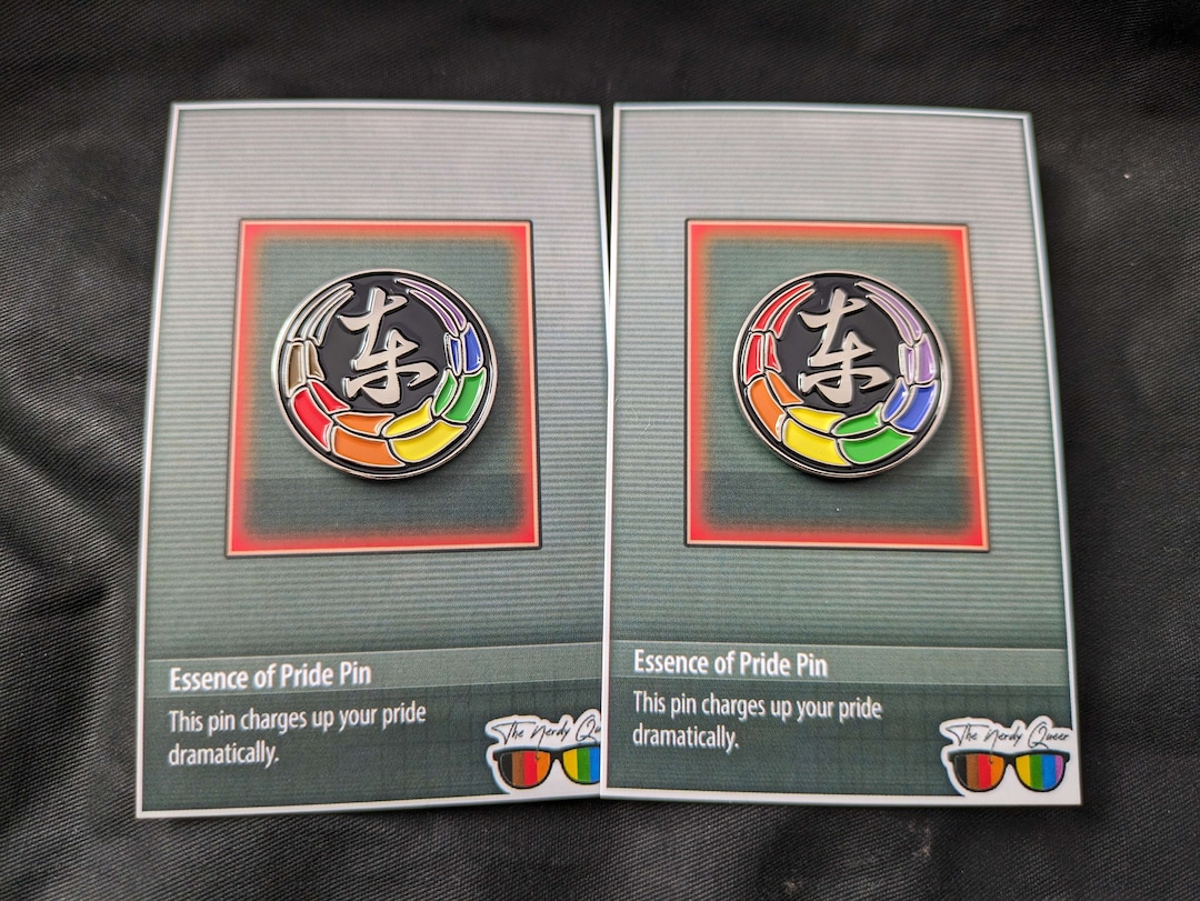Tojo Clan Pride Pins! | LGBTQ+ Yakuza Inspired Enamel Pins for Pride - Etsy