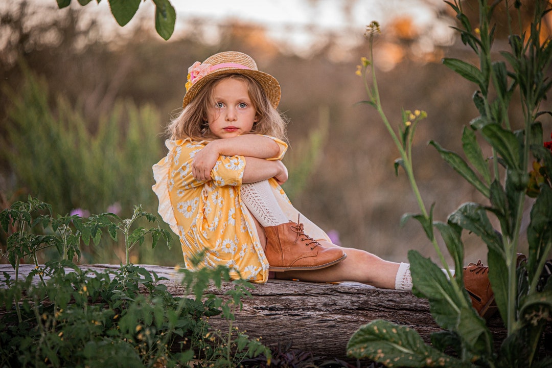 Tan Wax Leather Boots: Unisex Toddler, Child & Youth Sizes - Etsy