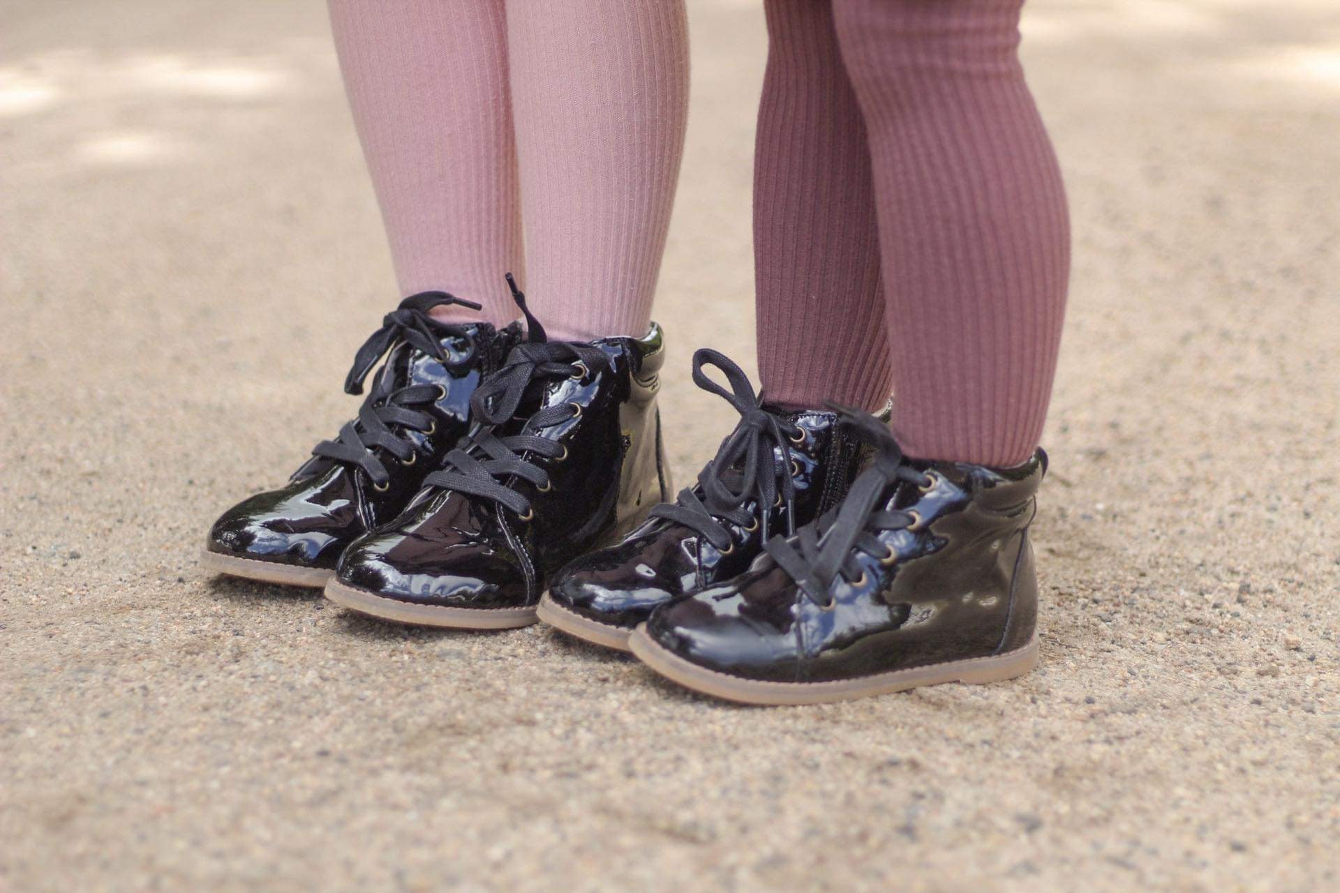 NEW! ISLA Black Patent Leather Boots - up to Youth Size 2! - Etsy