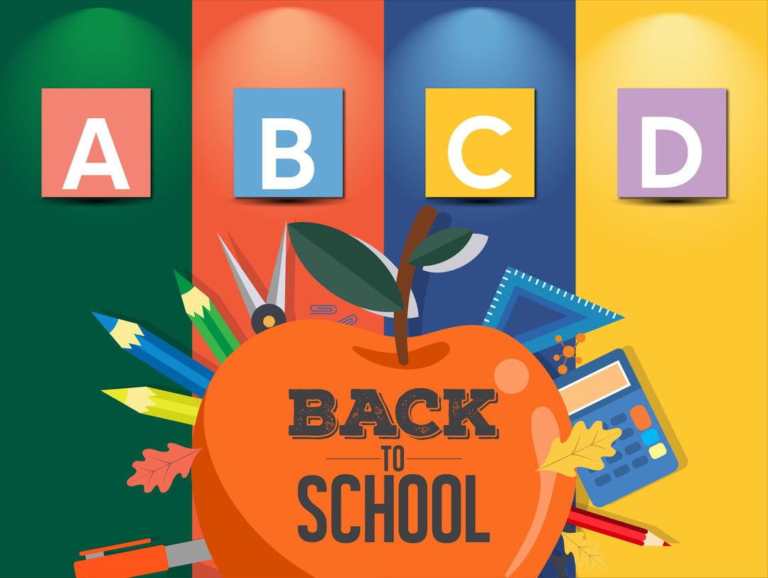 English Alphabet Letters Printable for Kids 5x5 Cm ABC Flashcards ...