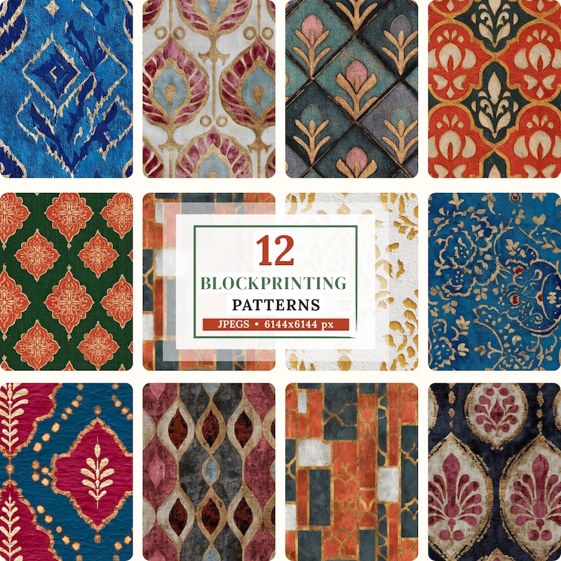 India Block Print - Etsy