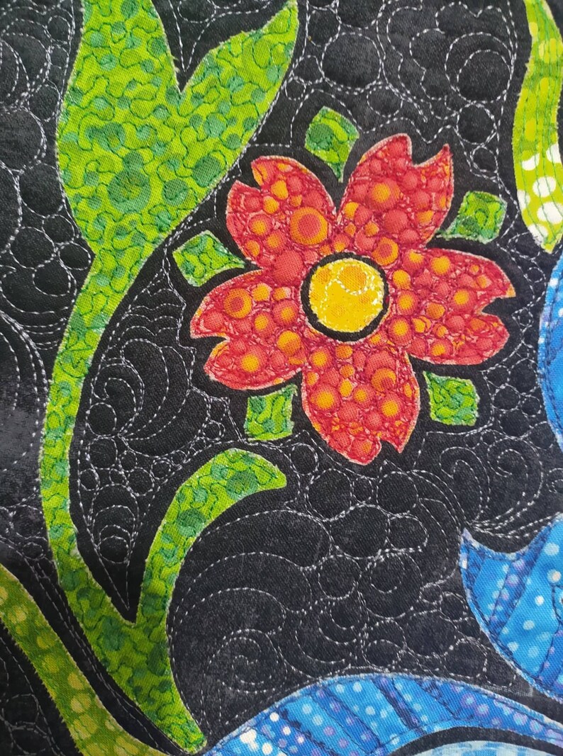 PDF Art Quilt Pattern Colibri - Etsy