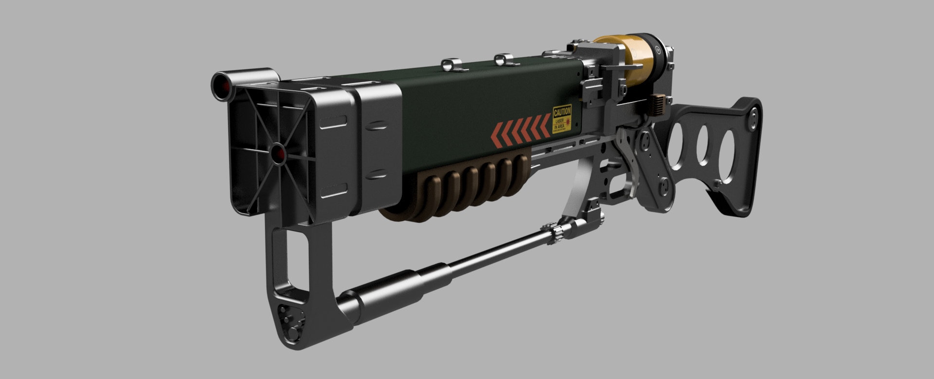 Laser Rifle STL File for 3D Printing DIGITAL PRODUCT - Etsy Denmark