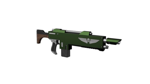 Digital Product Standard Issue Lasgun 40K | Etsy Australia