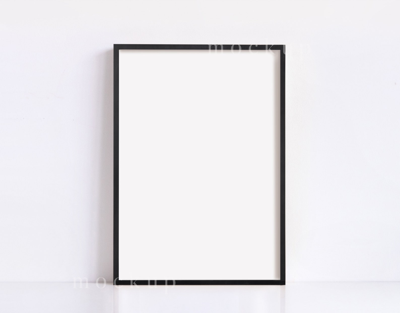 Black Frame Mockup, Frame Mockup A4, Simple Mockup Frame, Poster Mockup ...