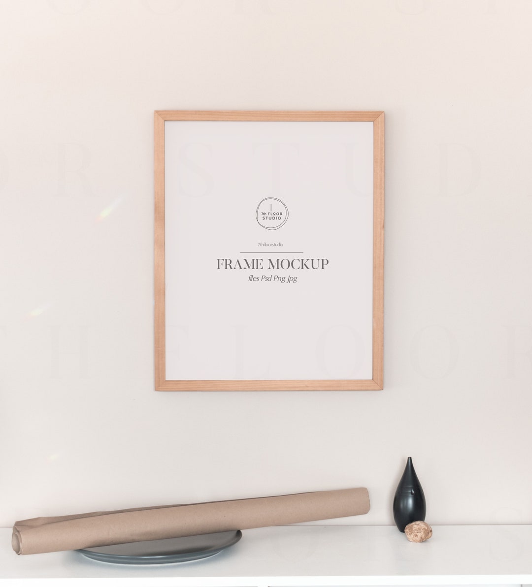 Frame Mockup Interior, Frame Mock Up, Styled Frame Mockup, Psd, Poster ...