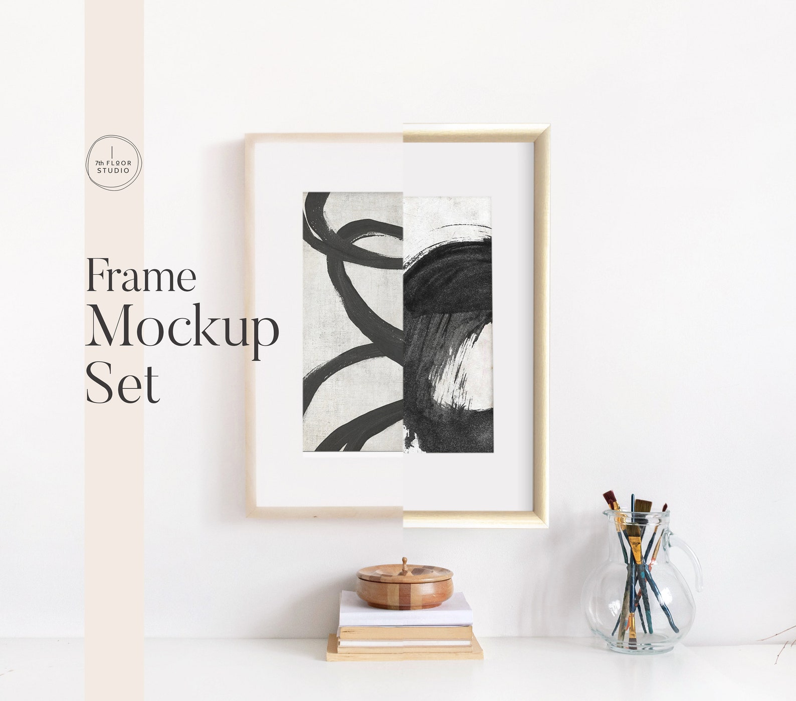 Frame Mockup Bundle Gold Frame Mockup Mockup Frame Styled - Etsy