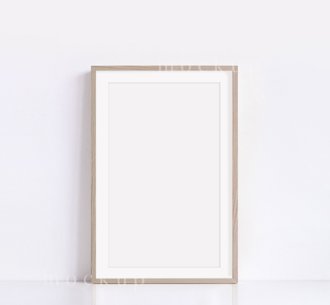 Frame Mockup for Poster Simple Frame Mockup Psd Minimalist | Etsy