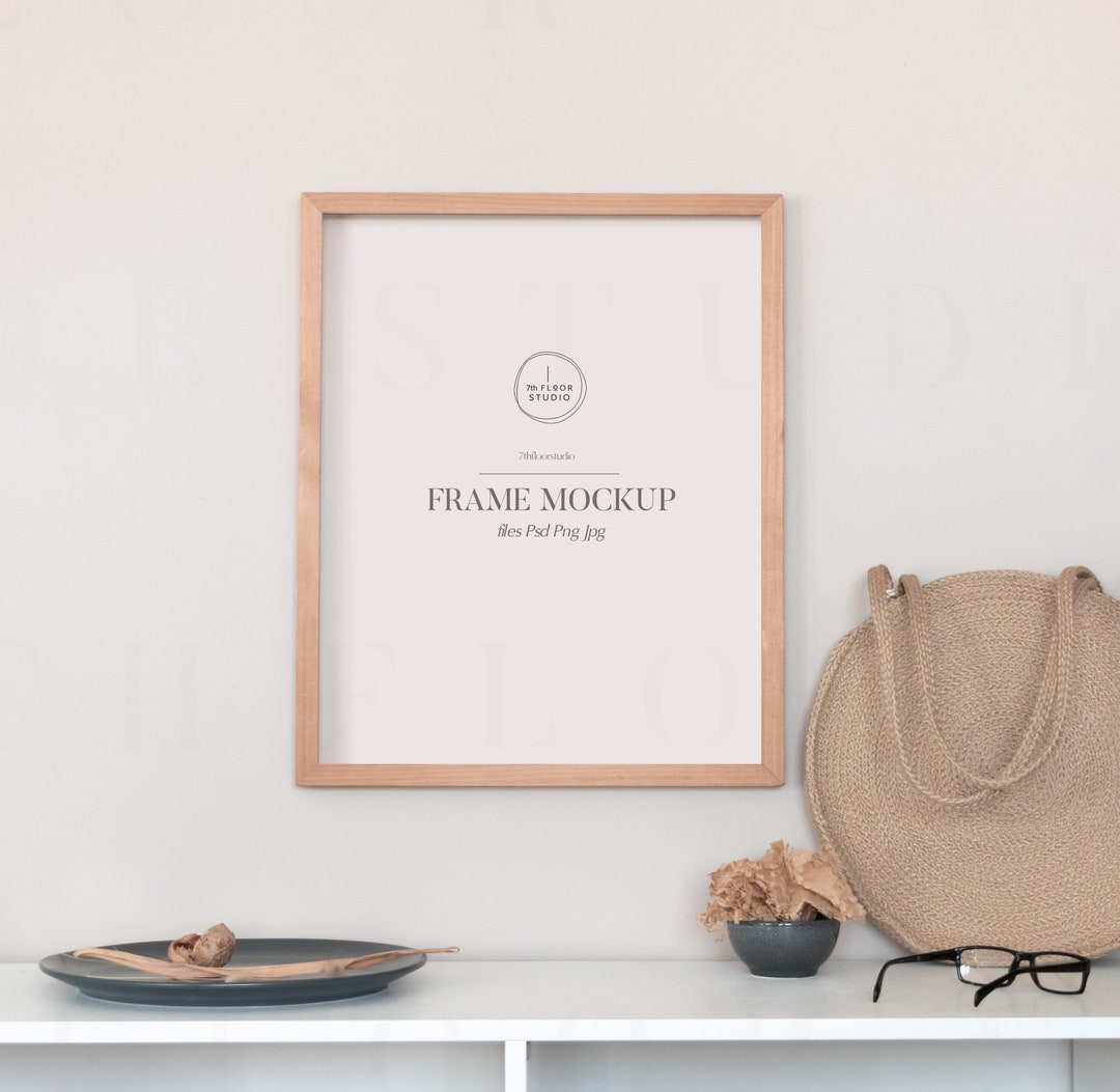 Frame Mock up Room, Frame Mockup, Frame Mockup Psd, Digital Frame ...