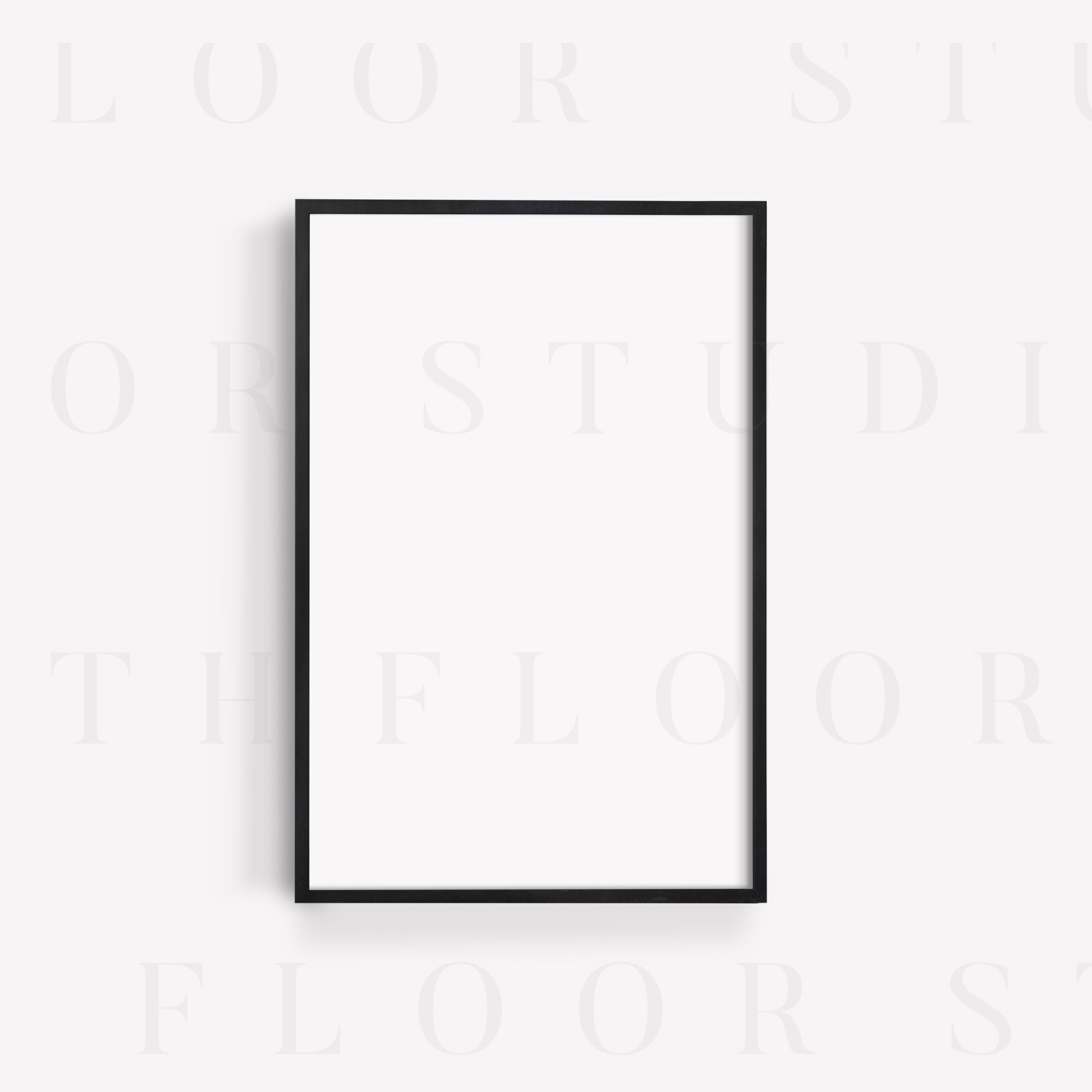 Portrait Frame Mockup Black Frame Mockup Mockup Frame - Etsy