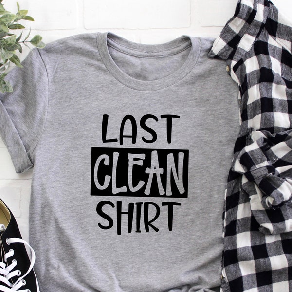 Last Clean T Shirt - Etsy