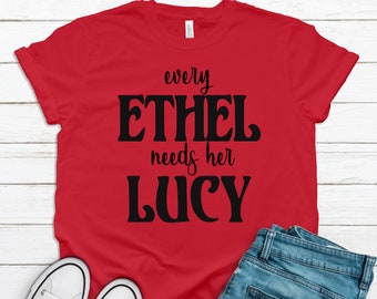Every Lucy Needs Her Ethel Svg - Etsy