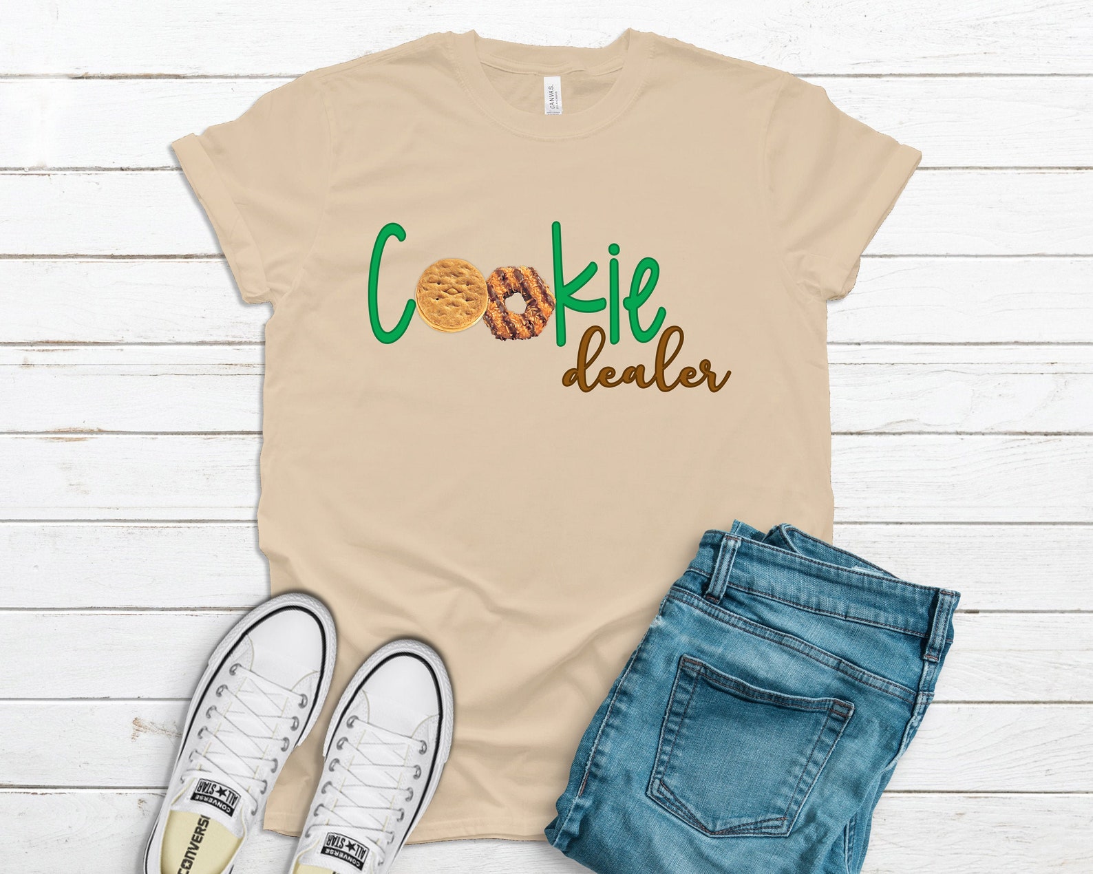 Cookie Dealer Shirt - Scout Cookie Shirt - Girl's Shirt - Women's Shirt ...