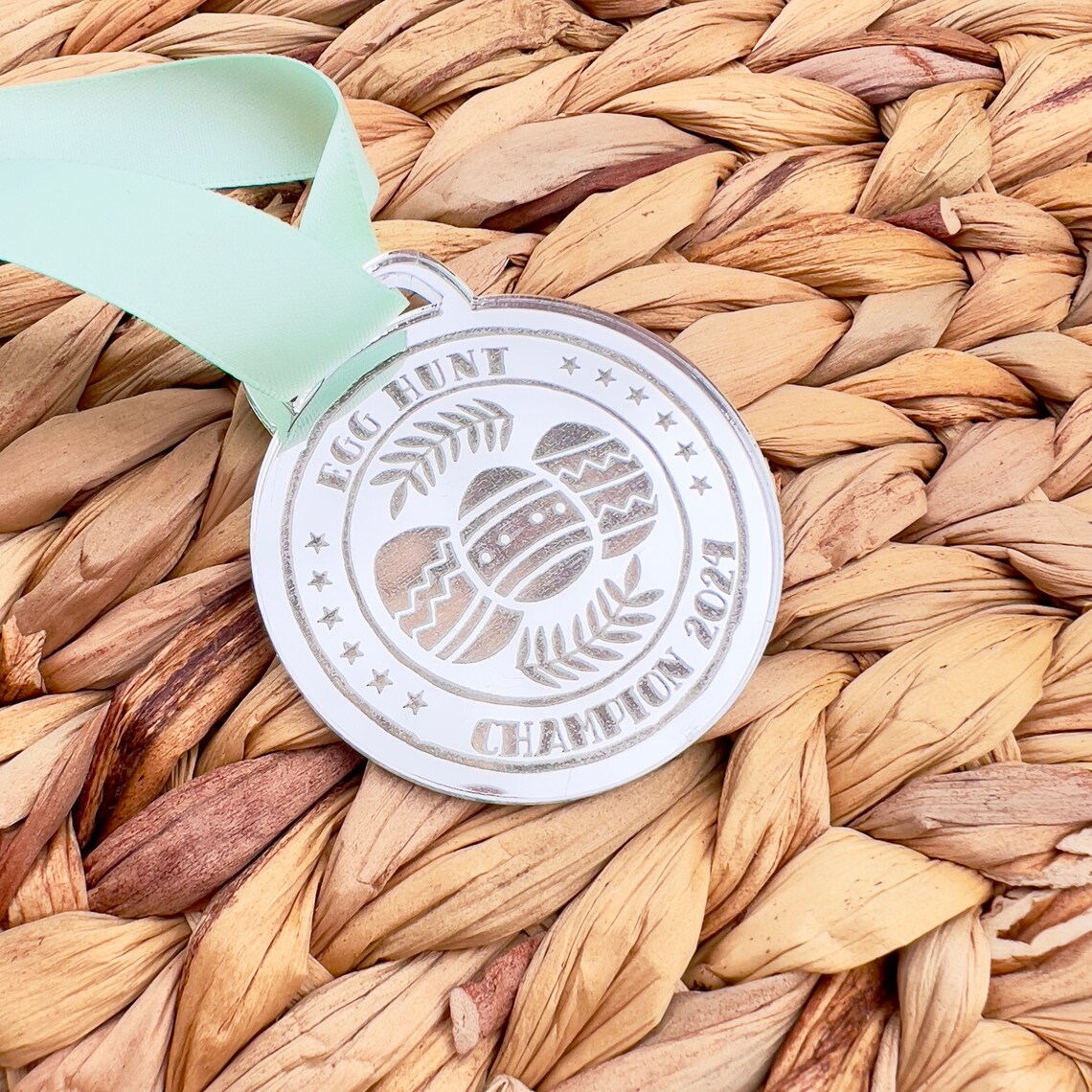 Easter Bunny Medal, Egg Hunt Champion Prize, Best Egg Hunter Award - Etsy