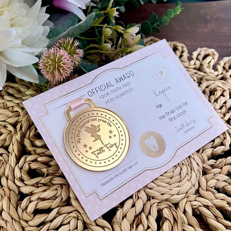 Lost First Tooth Award - Etsy UK
