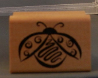 Ladybug Rubber Stamp - Etsy