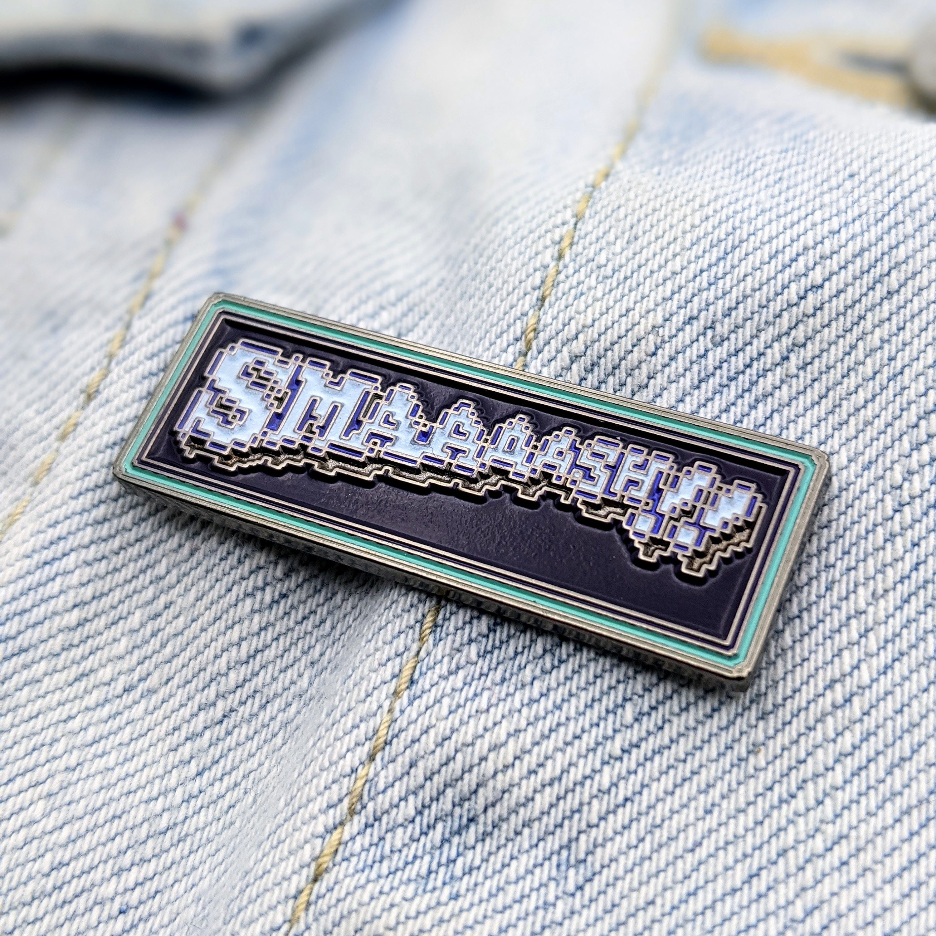 Earthbound SMAAAASH Glow-in-the-dark Soft Enamel Pin - Etsy