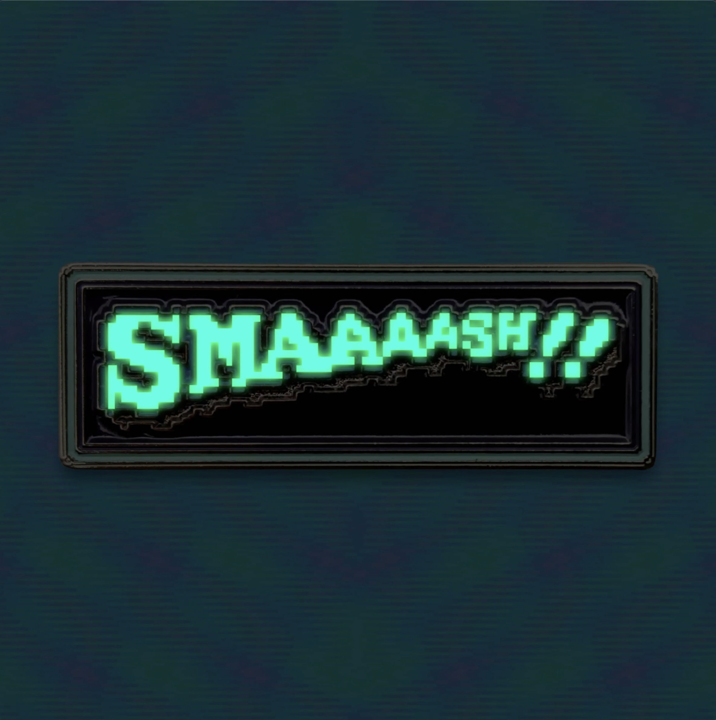 Earthbound SMAAAASH Glow-in-the-dark Soft Enamel Pin - Etsy