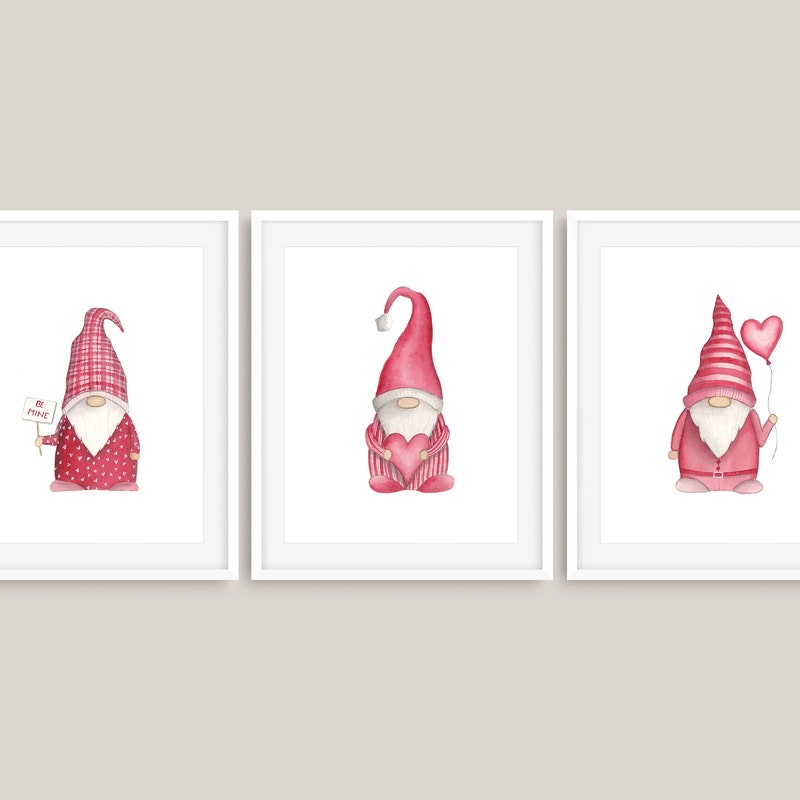 Watercolor Valentine - Etsy