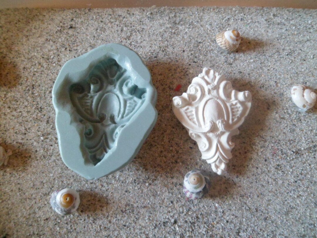 Old Style Arabesque Silicone Mold for Wepam Fimo Plaster - Etsy