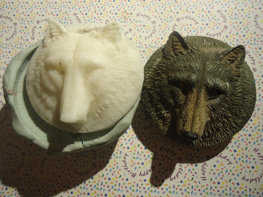 Silicone Mold Wolf Head Gm for Clay Fimo Wepam - Etsy