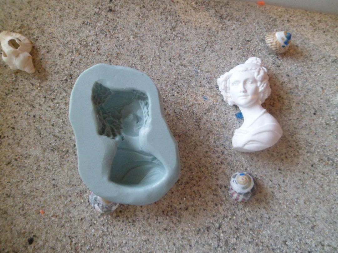 Silicone Mold Female Bust Old Style for Fimo Wepam Plaster; Clay - Etsy