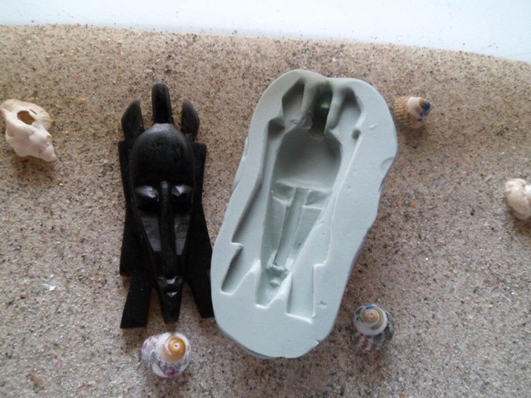 African Mask Silicone Mold for Polymer Clay (wepam); - Etsy