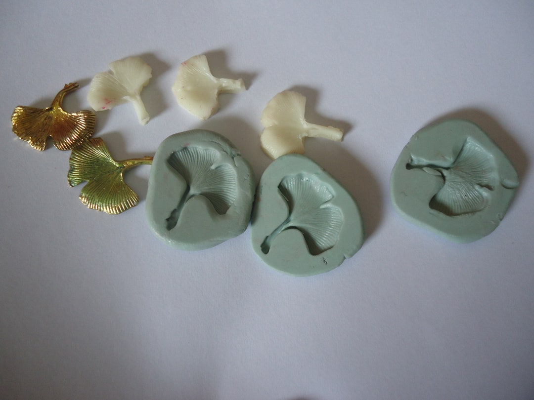 Gingko Leaf Silicone Molds for Fimo Wepam Clay 3pcs - Etsy