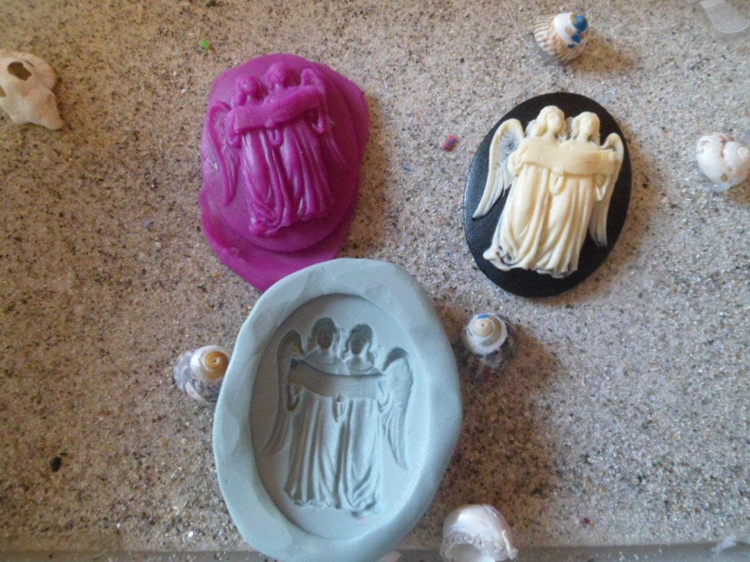 Camee Silicone Mold Singing Angels for Fimo Wepam - Etsy UK