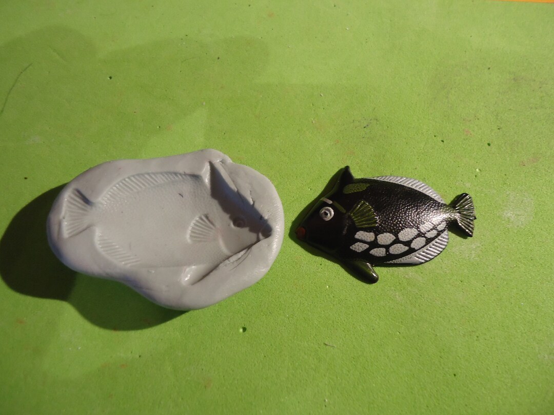 Silicone Mold Tropical Fish for Fimo Clay Wepam;;clay - Etsy