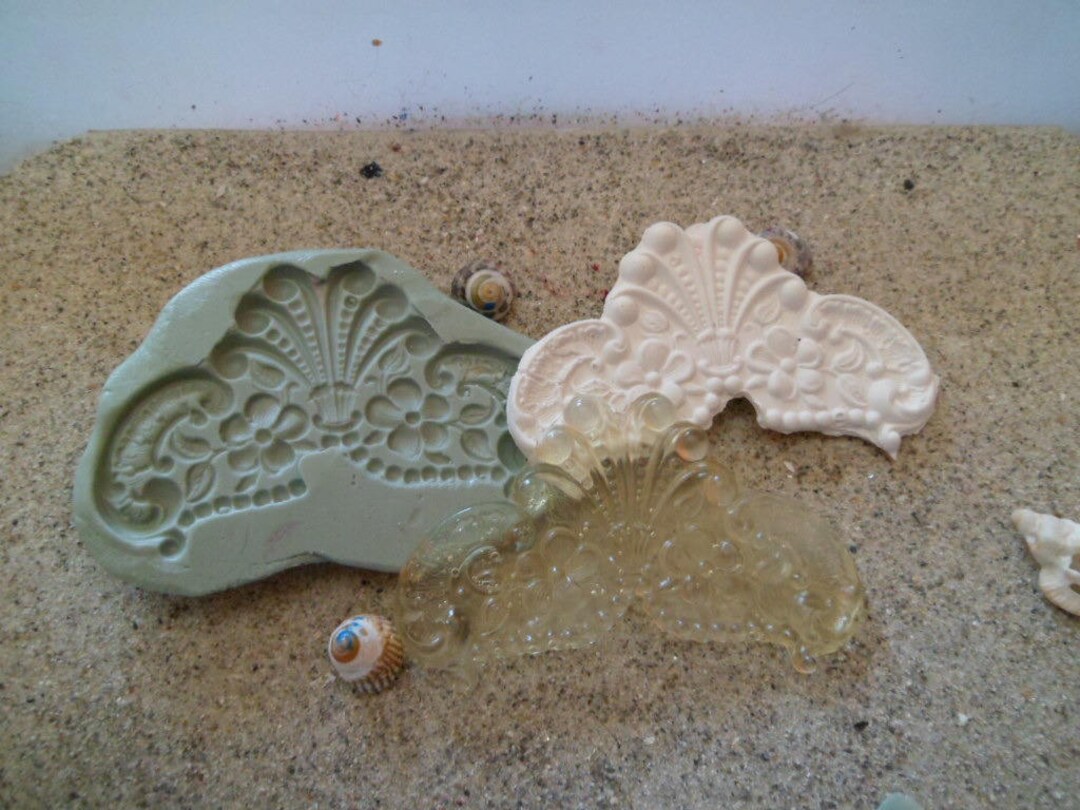 Silicone Mold Arabesque Pediment Old Style for Fimo Wepam;;clay - Etsy
