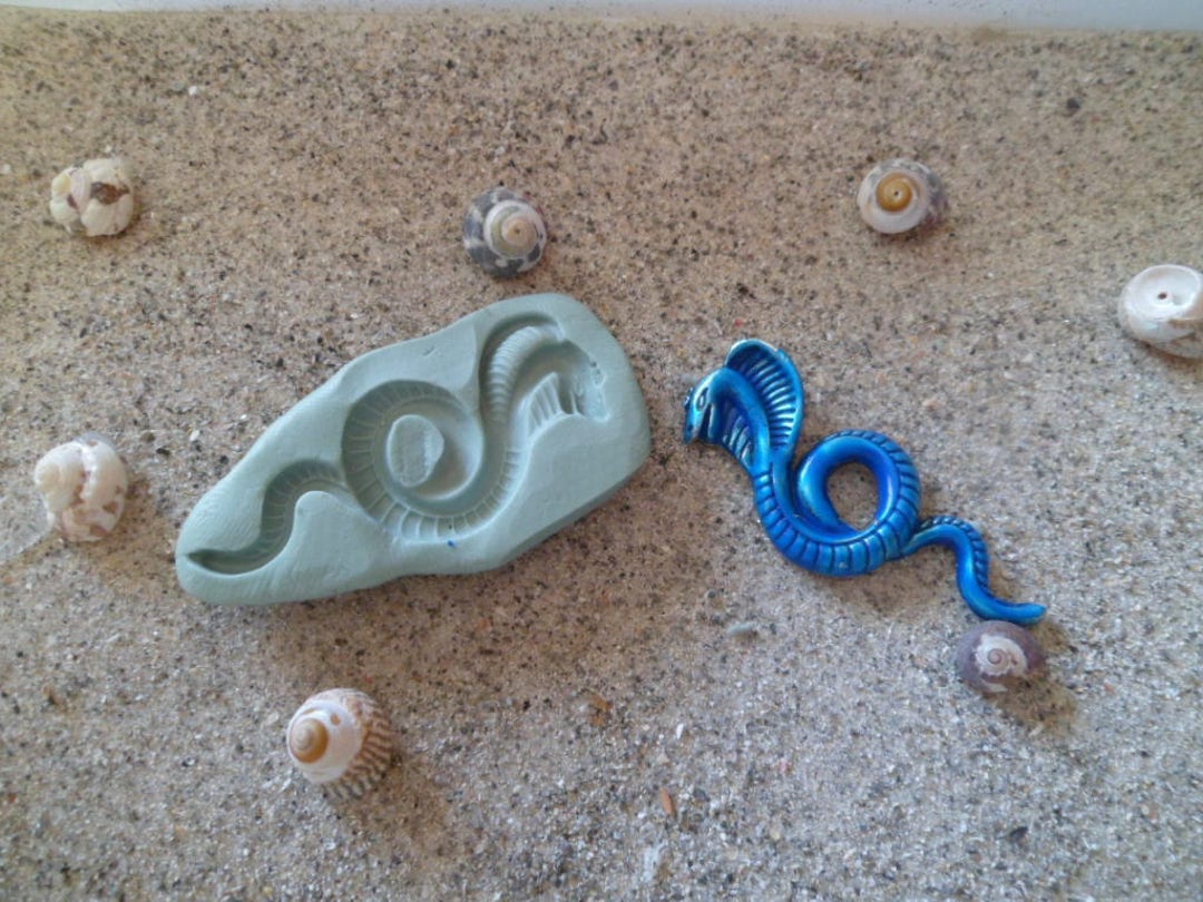 Silicone Mold Cobra Snake for Fimo Wepam Clay - Etsy