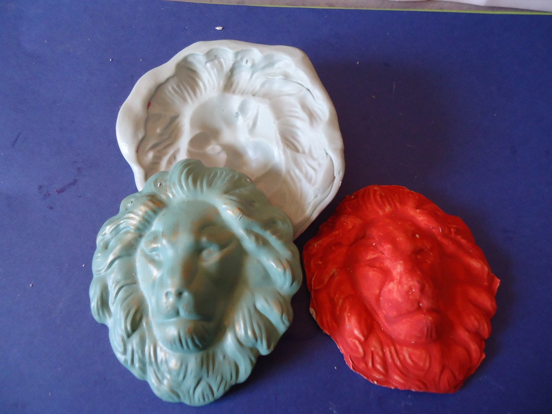 Large Lion Silicone Mold for Fimo Wepam Clay - Etsy