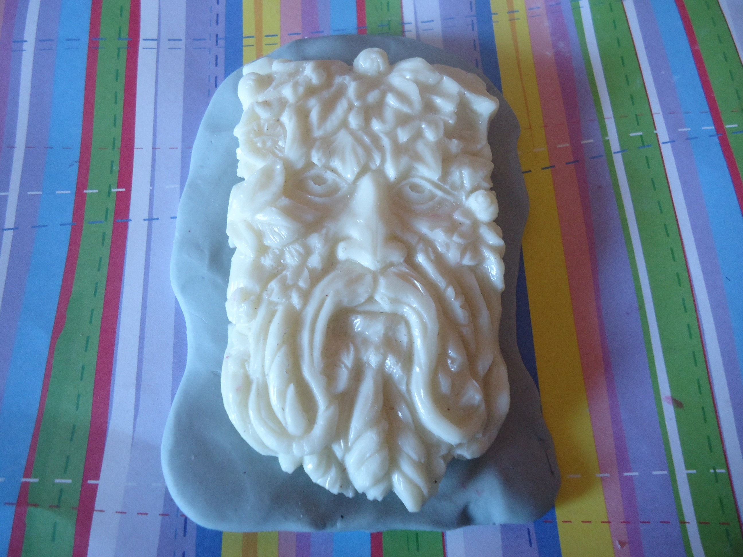 Silicone Mold Face of Man Tree for Fimo Clay Wepam - Etsy