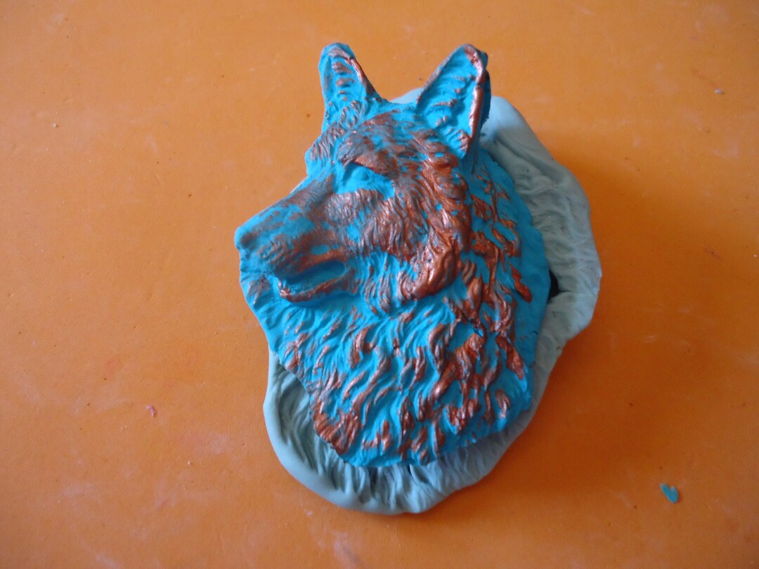 Wolf Head Silicone Mold for Fimo Wepam Clay - Etsy