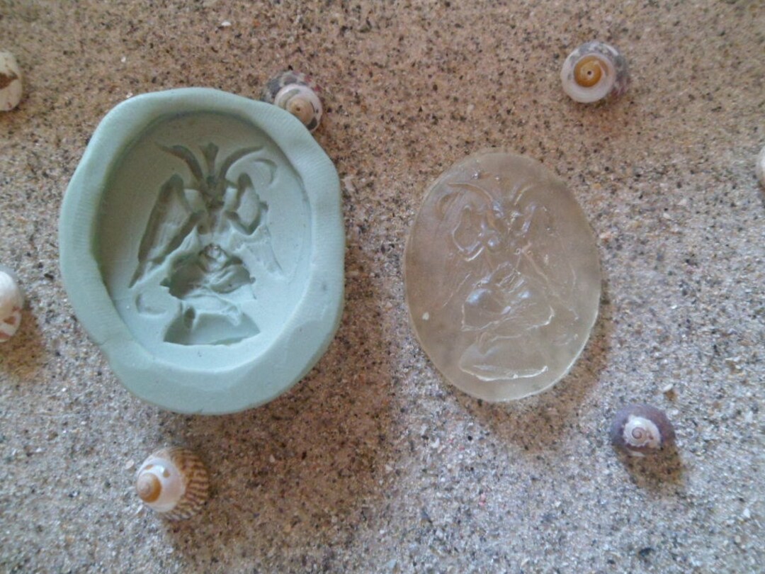 Silicone Mold Gothic Cameo Baphomet for Fimo Wepam Clay;;clay - Etsy