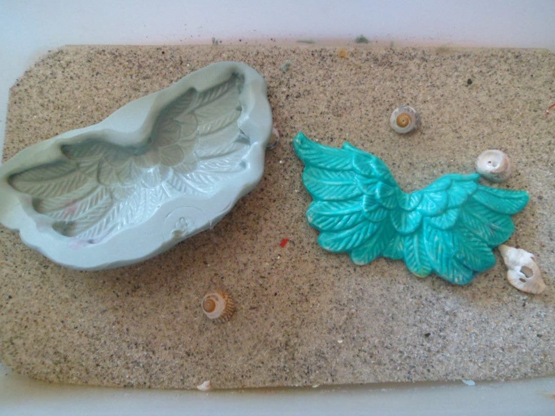Silicone Mold Angel Wings Gm for Fimo Wepam Clay - Etsy