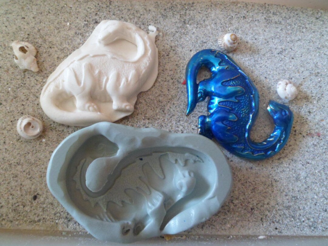 Silicone Dinosaur Mold for Fimo Wepamclay - Etsy