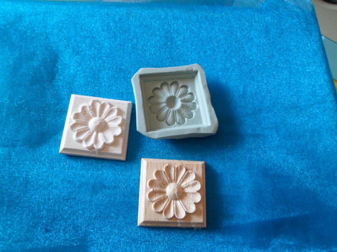 Square Rosette Silicone Mold for Fimo Wepam Cernit - Etsy