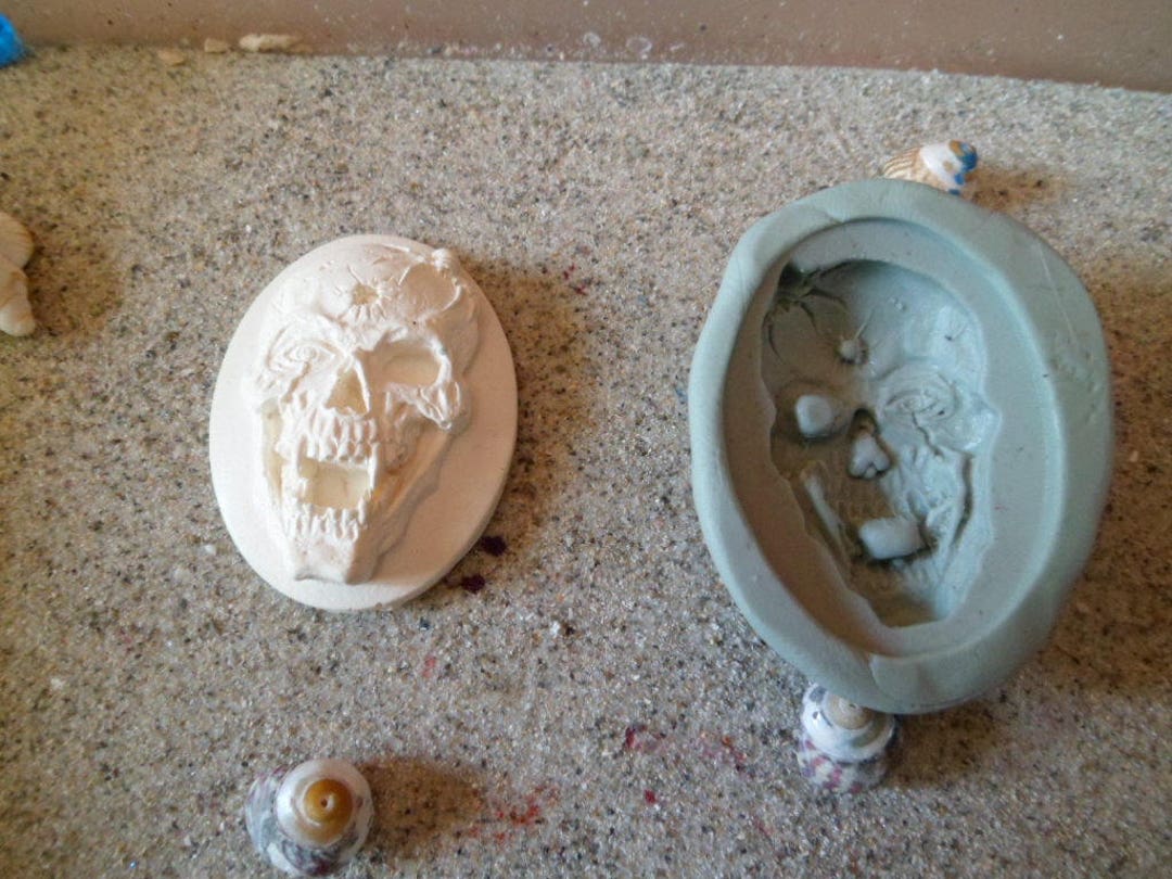 Silicone Mold Gothic Skull 3d for Fimo Wepam Clay;;clay - Etsy