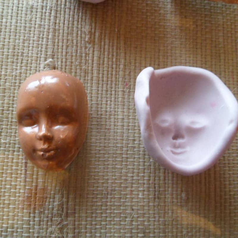 Face Silicone Mold - Etsy